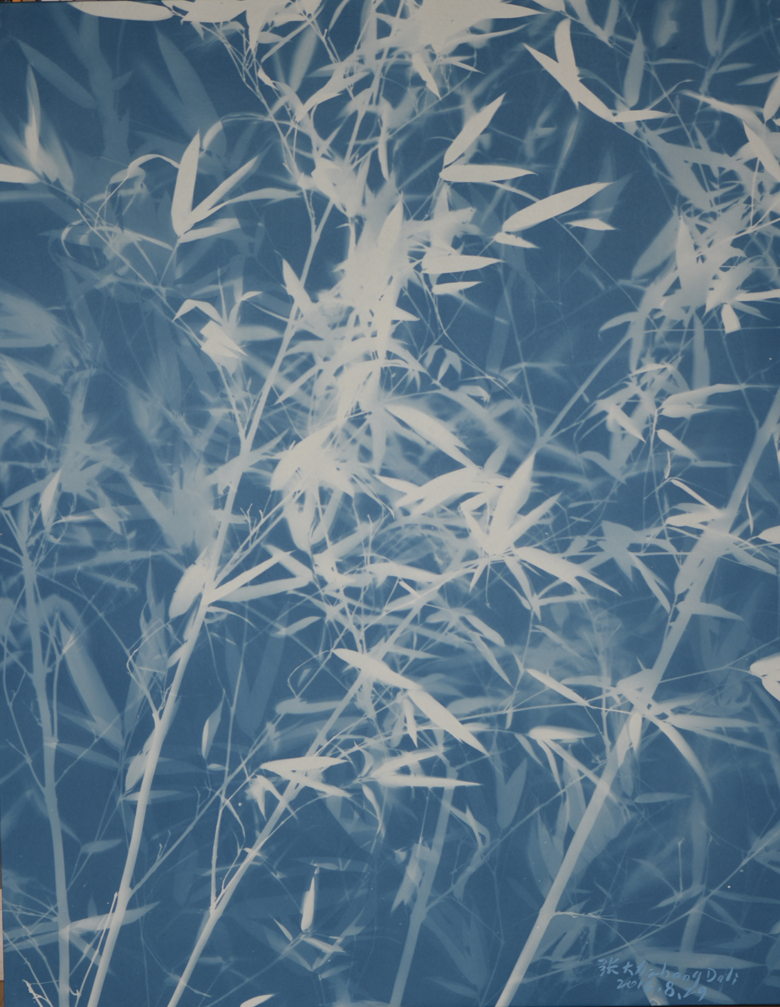 Zhang Dali's cyanotypes - China’s most well known graffiti artist Zhang ...